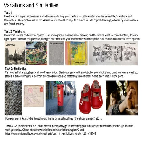 A level ESA_Variation and Similarity hwk | PPT