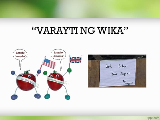 Register barayti ng wika | PPTX
