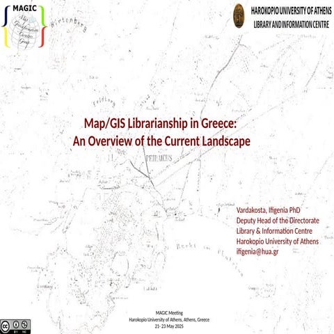 Map/GIS Librarianship in Greece: An Overview of the Current Landscape ...