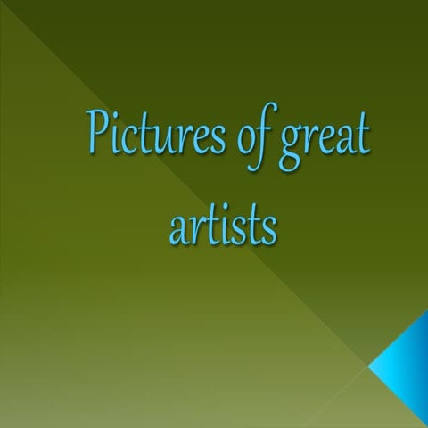 The world of painting | PPT