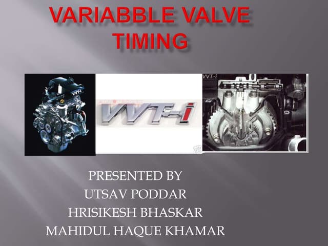 Valve timing diagram | PPT