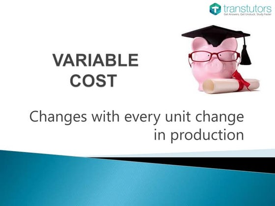 Variable Costing | Accounting | PPT