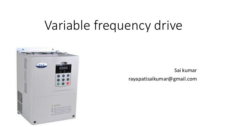 Variable frequency drive working and operation