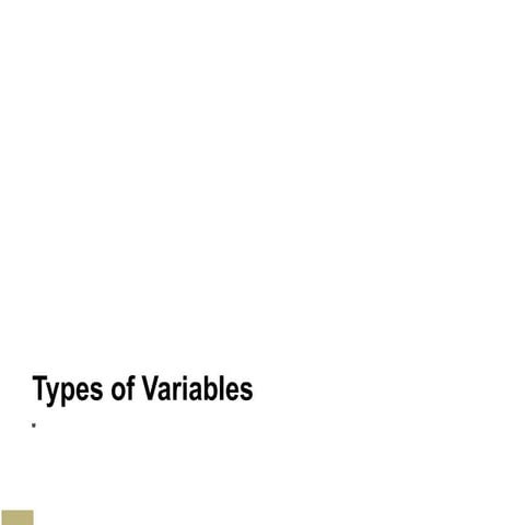 variables. Independent and Dependent variables | PPT