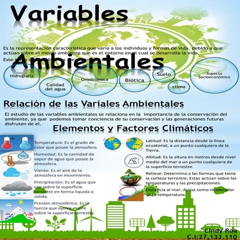 Variables ambientales | PDF