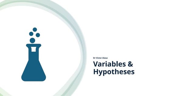 Types of Variables - Independent, Dependent ,Extraneous ,Intervening ...