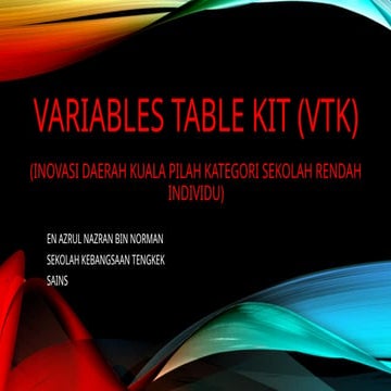 VARIABLES TABLE KIT (VTK) presentation.pptx