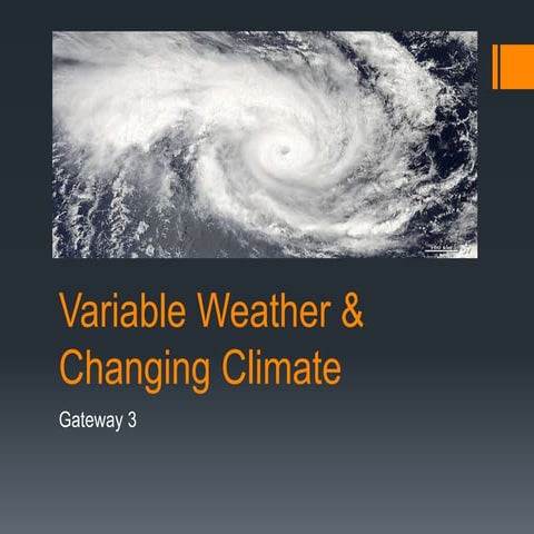 Variable weather n changing climate part 3 | PPTX
