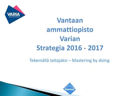 Opiskelijakeskeistä pedagogiikkaa kehittämässä | PPT