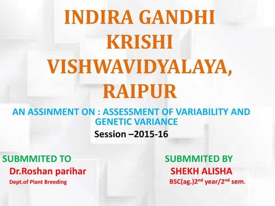 PEDIGREE METHOD OF PLANT BREEDING | PPTX | Gardening | Home & Garden