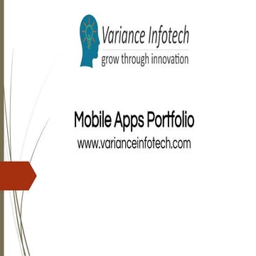 Mobile apps - portfolio | PPTX