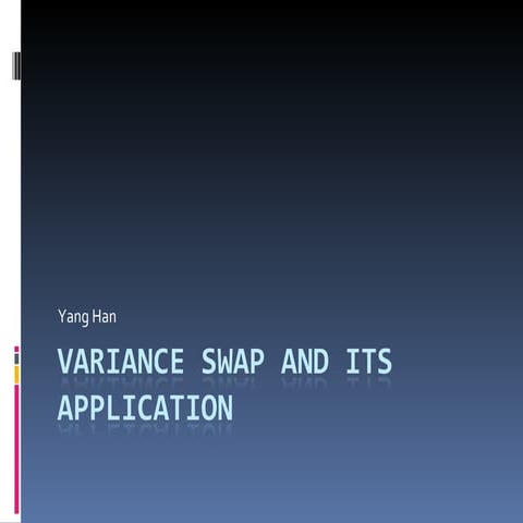 Variance Swaps | PPT