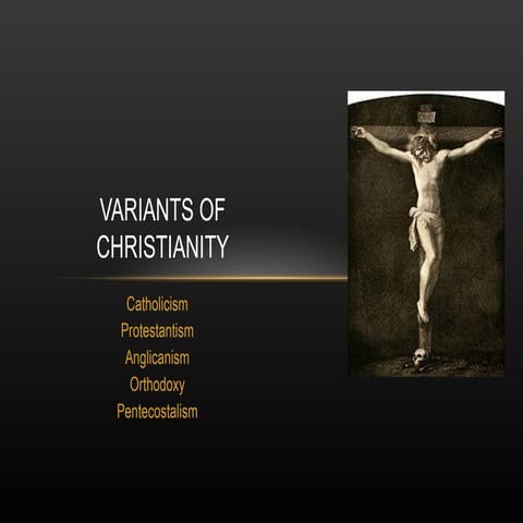 Variants of christianity | PPT