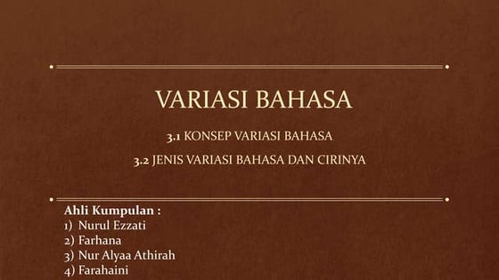 Bahasa Melayu STPM Penggal 3 - Nota | PDF