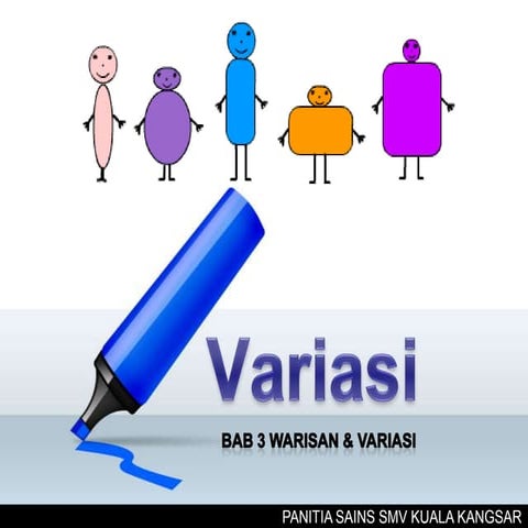 Variasi di Kalangan Hidupan | PPTX