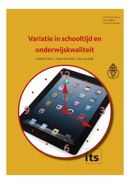 Verlenging experiment flexibele onderwijstijd | PDF