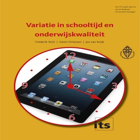 Frederik Smit, Geert Driessen, & Jos van Kuijk (2015). Variatie in ...
