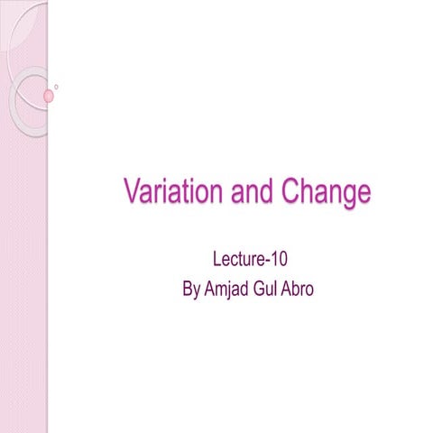 William labov: Language Variation and Change | PDF