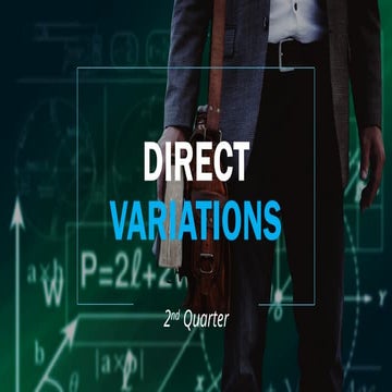 Grade 9: Mathematics Unit 3 Variation | PDF