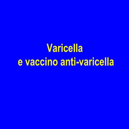 Varicella | PPT