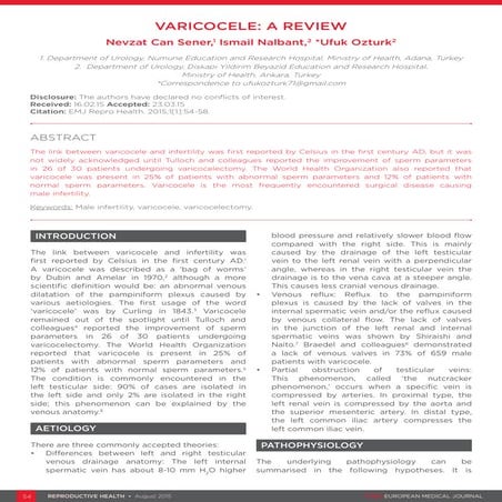 Varicocele a-review | PDF