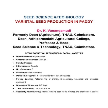 VARIETAL SEED PRODUCTION IN PADDY.pdf
