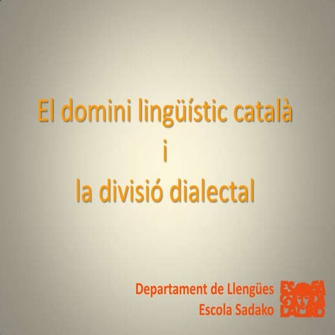 Varietat dialectal | PPTX