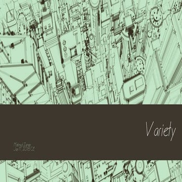 Variety-Urban Design | PDF