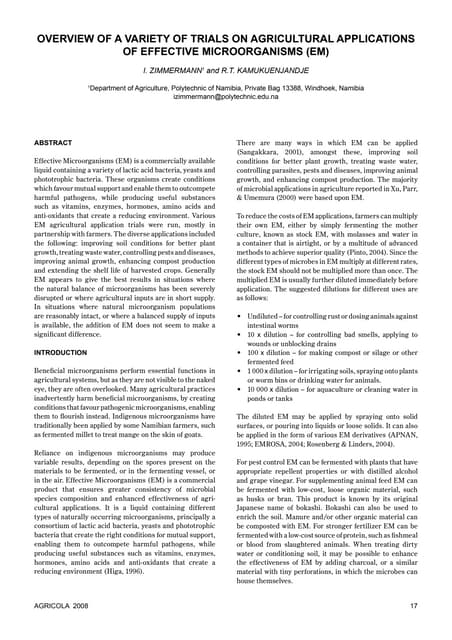 Effective microorganisms | PPTX