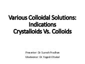 Plasma volume expanders | PPTX