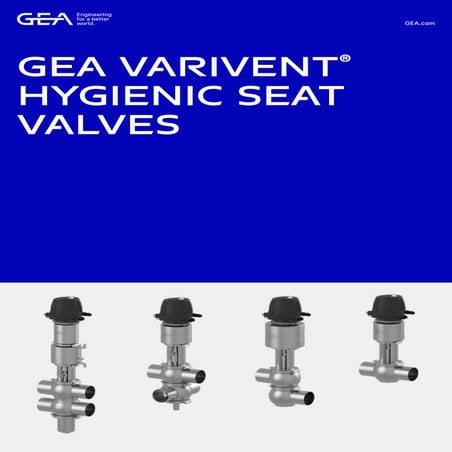 GEA Tuchenhagen VARIVENT®Valves | PDF