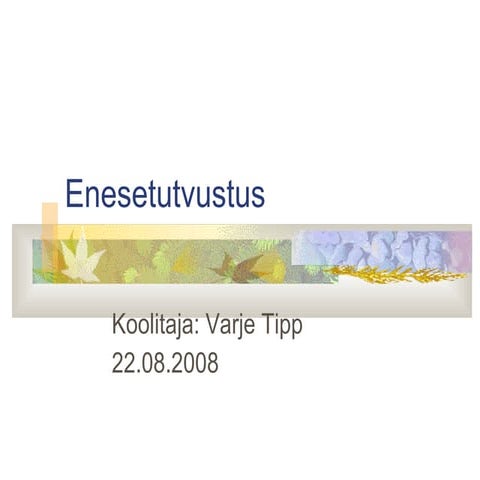 Tutvustus | PPT