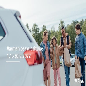 Varman osavuositulos 1.1.-30.9.2022