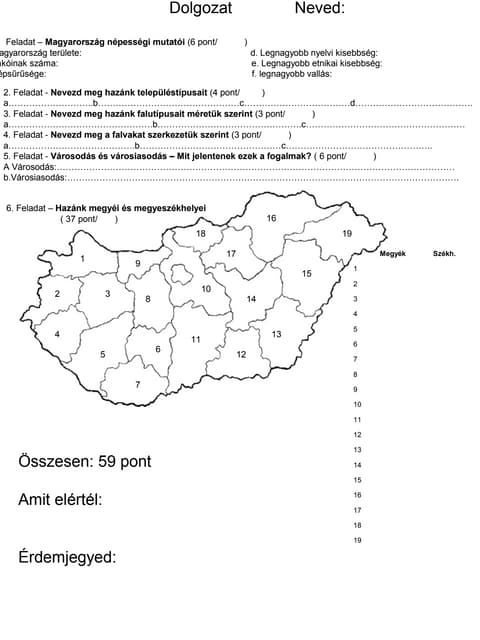 Háziállatok gyakorló dolgozat - 5. osztály számára | PDF