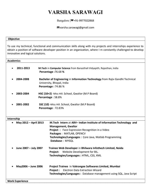 janath tele resume | PDF | Technology & Computing