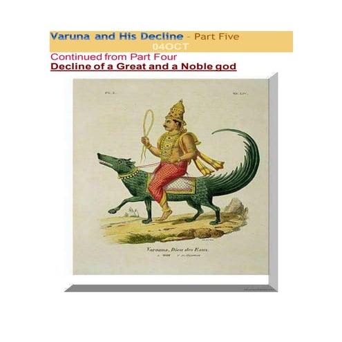 Varuna and his decline – .. | PDF