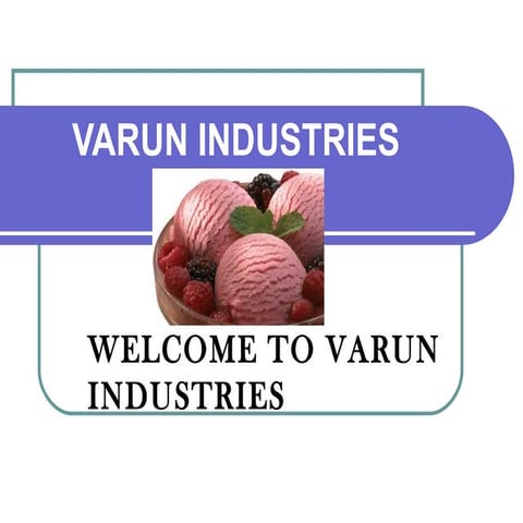 Varun industries | PPT