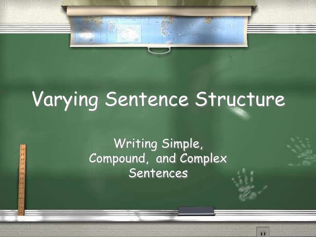 English for Grade 3 - Simple and Compound Sentences.pptx