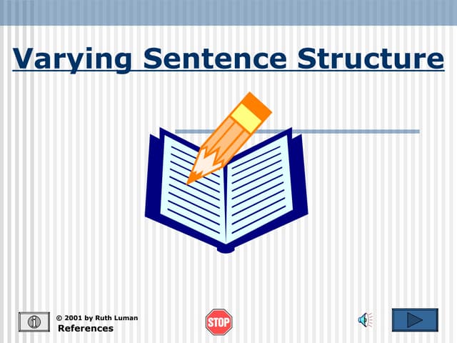 Sentence structure powerpoint | PPT