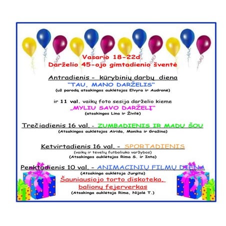 Vasario 18 gimtadienis | DOC