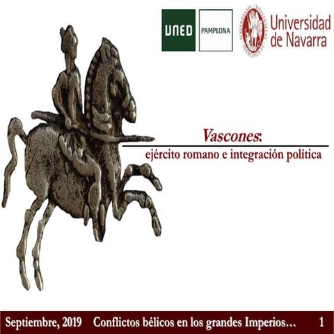 Vascones: ejército romano e integración política | PPT
