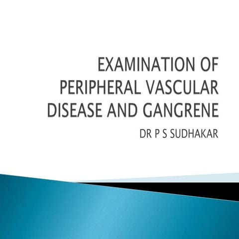 EXAMINATION AND CLINICAL APPROACH IN ARTERIAL DISEASES.pptx