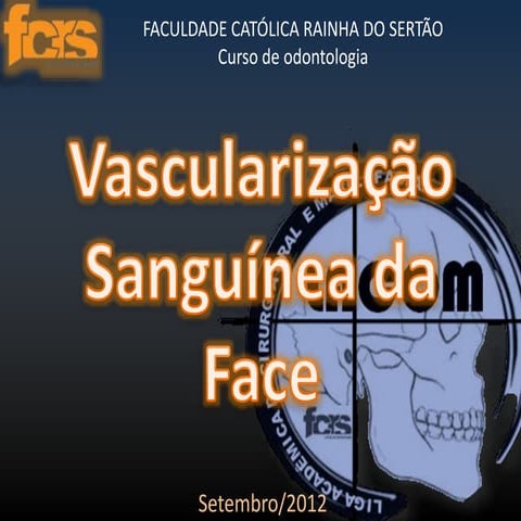 Anatomia da Face Irrigação e Inervação | DOC
