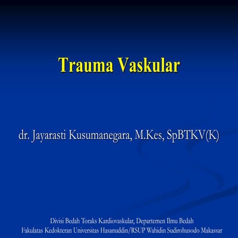 Vascular Trauma.pptx