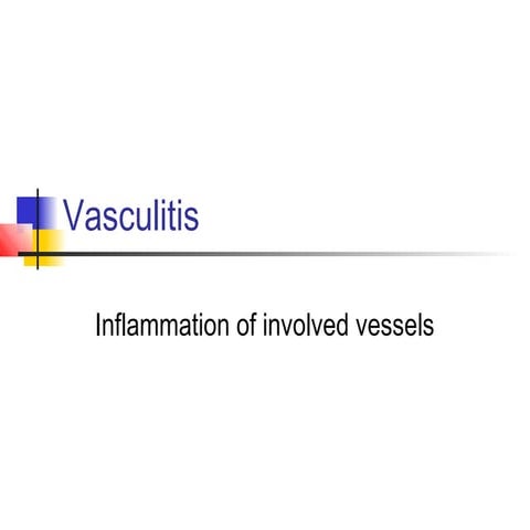 Vasculitis | PPT