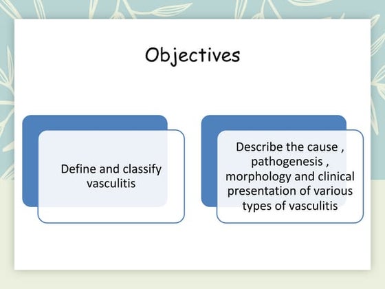 Childhood Vasculitis pathology & Pathogenesis | PPTX