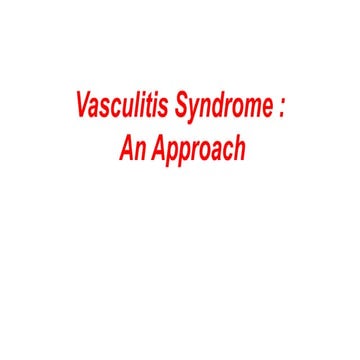 Vasculitis | PPT