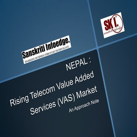 Telecom VAS in Nepal - Approach Note | PPTX | Telecommunications ...