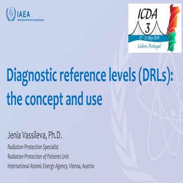 Diagnostic Reference Levels (DRLs): The concept and use | PDF