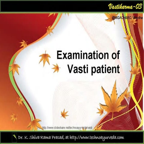 Vasti 03-examination00 | PPT